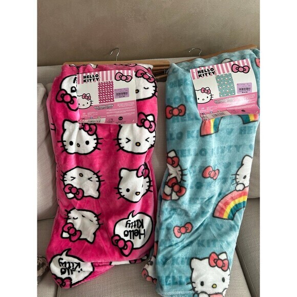 Hello Kitty | Bedding | Hello Kitty 2 Blanket Bundle Burlington | Poshmark